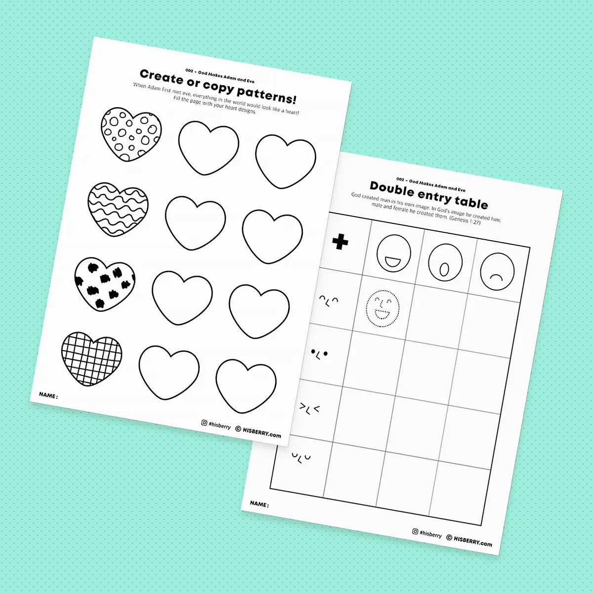 god made man coloring pages