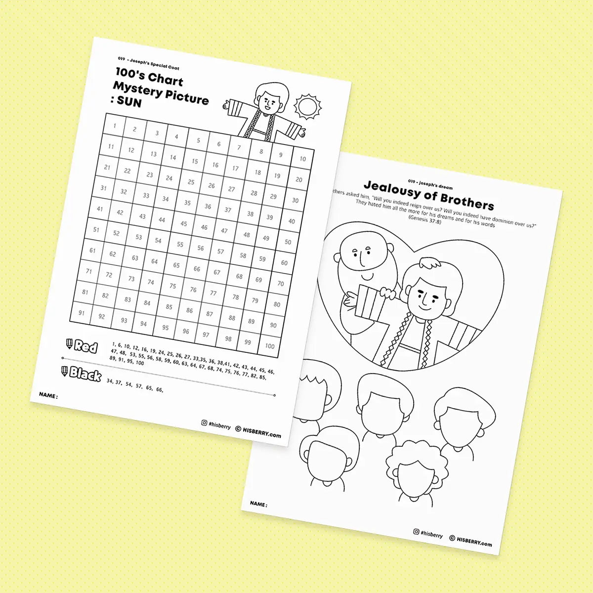 joseph's coat coloring page free