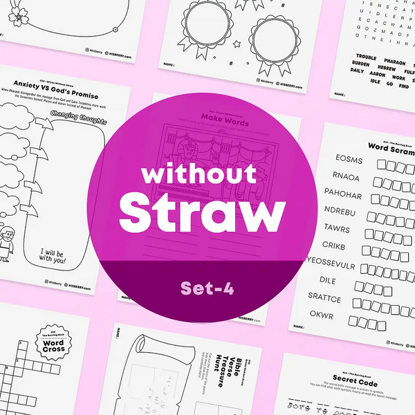 Bricks Without Straw-Bible verse lesson Activity Printables for kids ...