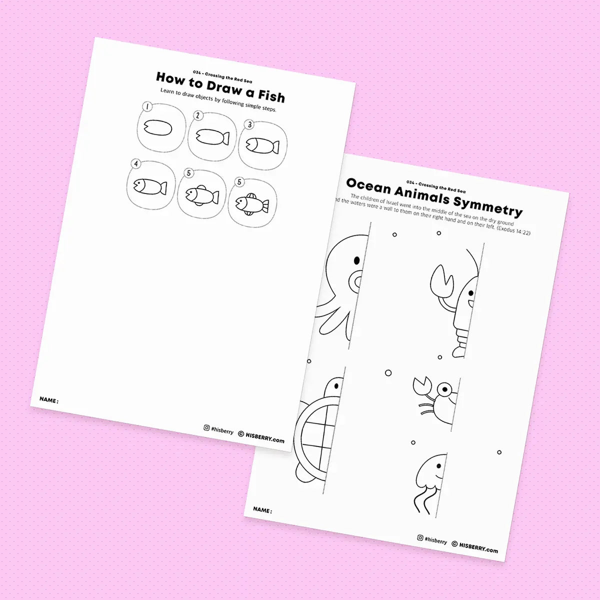 red objects coloring pages