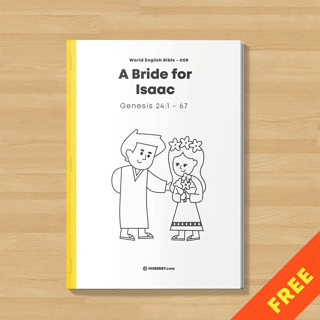 A Bride for Isaac Bible Minibook Printable Craft lesson - HISBERRY