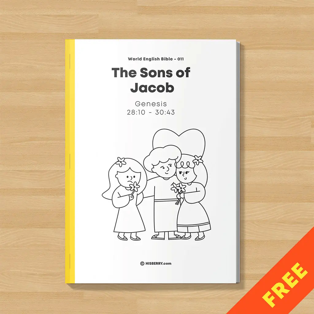 The Sons of Jacob Bible Minibook-bible-activity-for-kids - HISBERRY