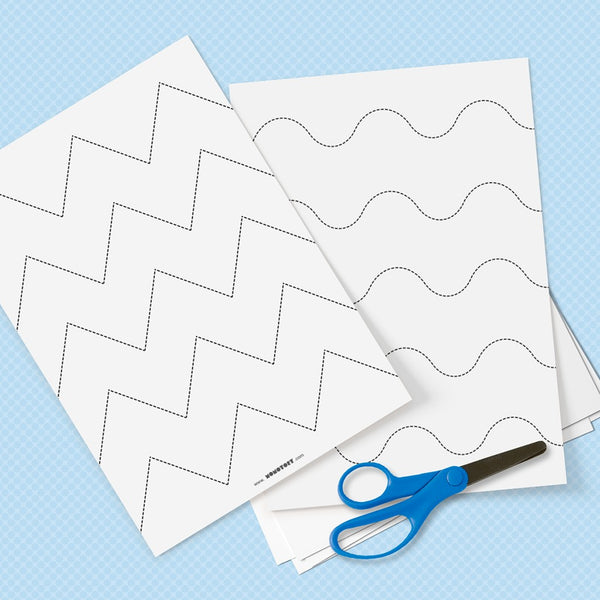 Scissor Skills Cutting Practice - HISBERRY